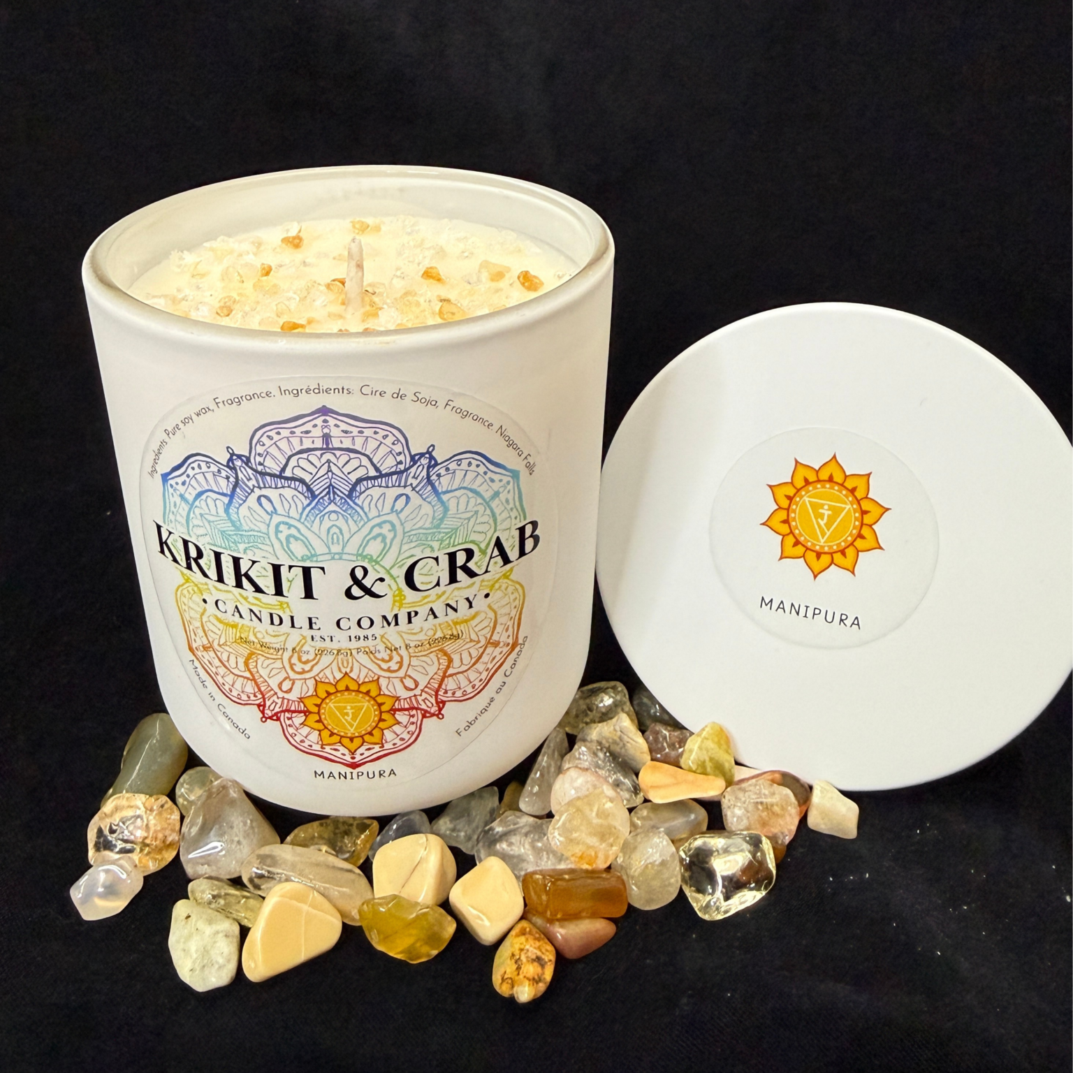 Golden Will – Solar Plex – Krikit & Crab Candle Company